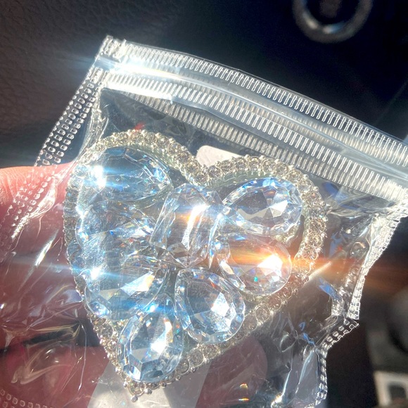 Cell Phones & Accessories | Diamond Glamorous Stunning Heart Cut 3m ...